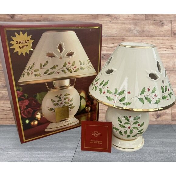 Lenox Holiday Candle Lampnull